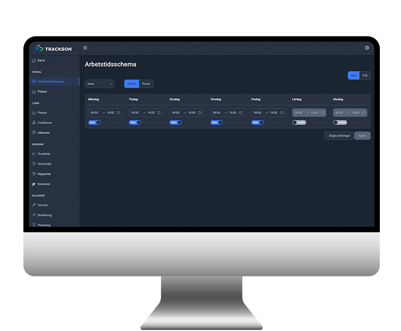 Elektronisk körjournal för företag – enkel & automatisk | Trackson
