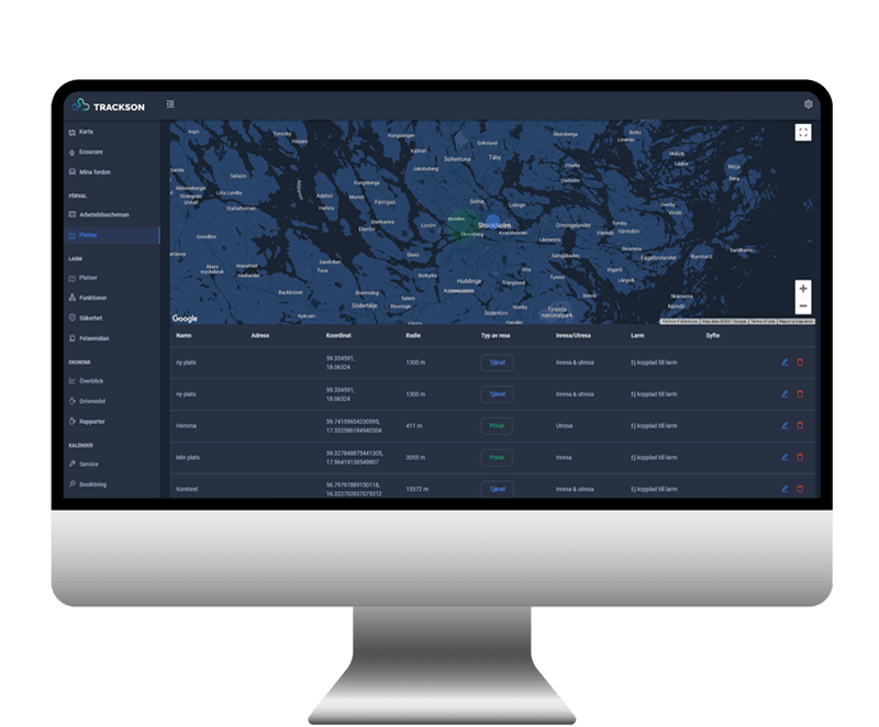 Elektronisk körjournal för företag – enkel & automatisk | Trackson